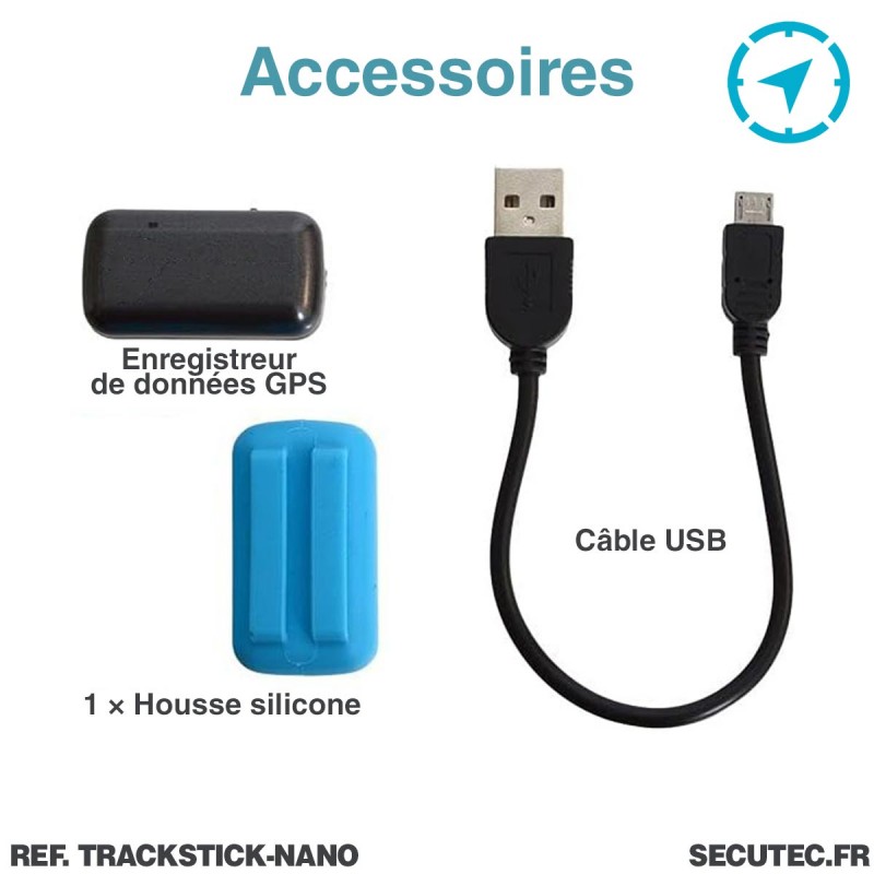Mini GPS Data Logger longue autonomie - Compact, précis, léger