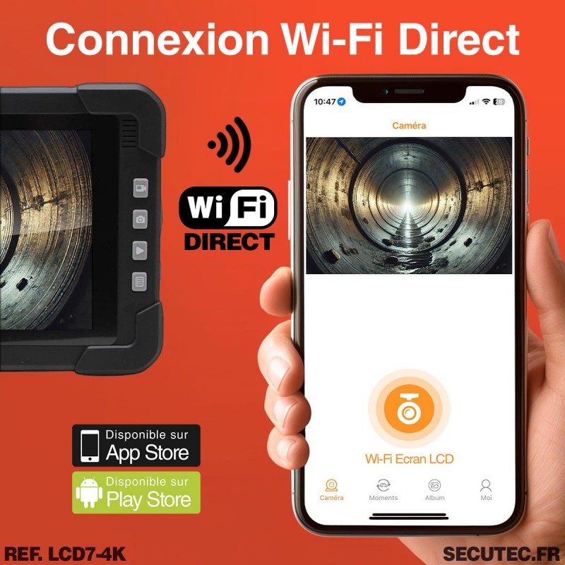 Écran tactile portable industriel extérieur IP65 étanche 4K moniteur ...