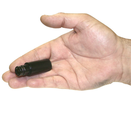 Micro caméra tube CCD N/B 600 lignes avec micro objectif