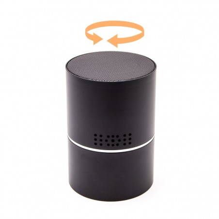 Enceinte bluetooth micro caméra IP WiFi HD pilotable à 330° avec vision ...