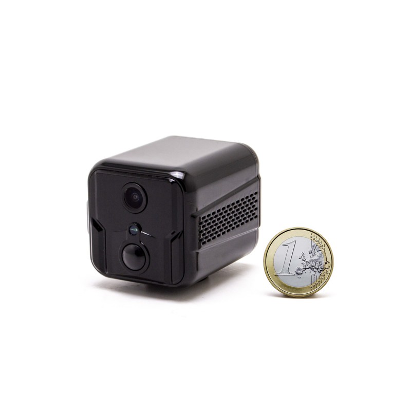 Micro caméra espion WiFi HD 1080P longue autonomie détection IR invisible